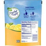 Crystal Light Lemon Iced Tea Drink Mix, 16 Pitcher Packs, 32 Quarts ...