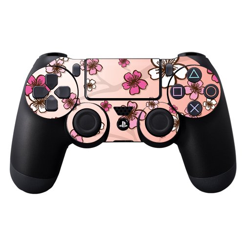 Skin Decal Wrap for Sony PS4 Controller Cherry Blossom - Walmart.com ...