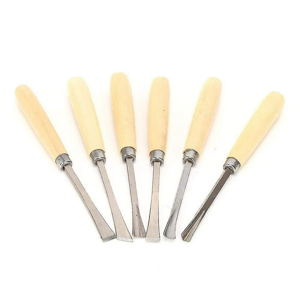 Professional 6 Piece Wood Carving Chisel Set Engraving Chisel For ...