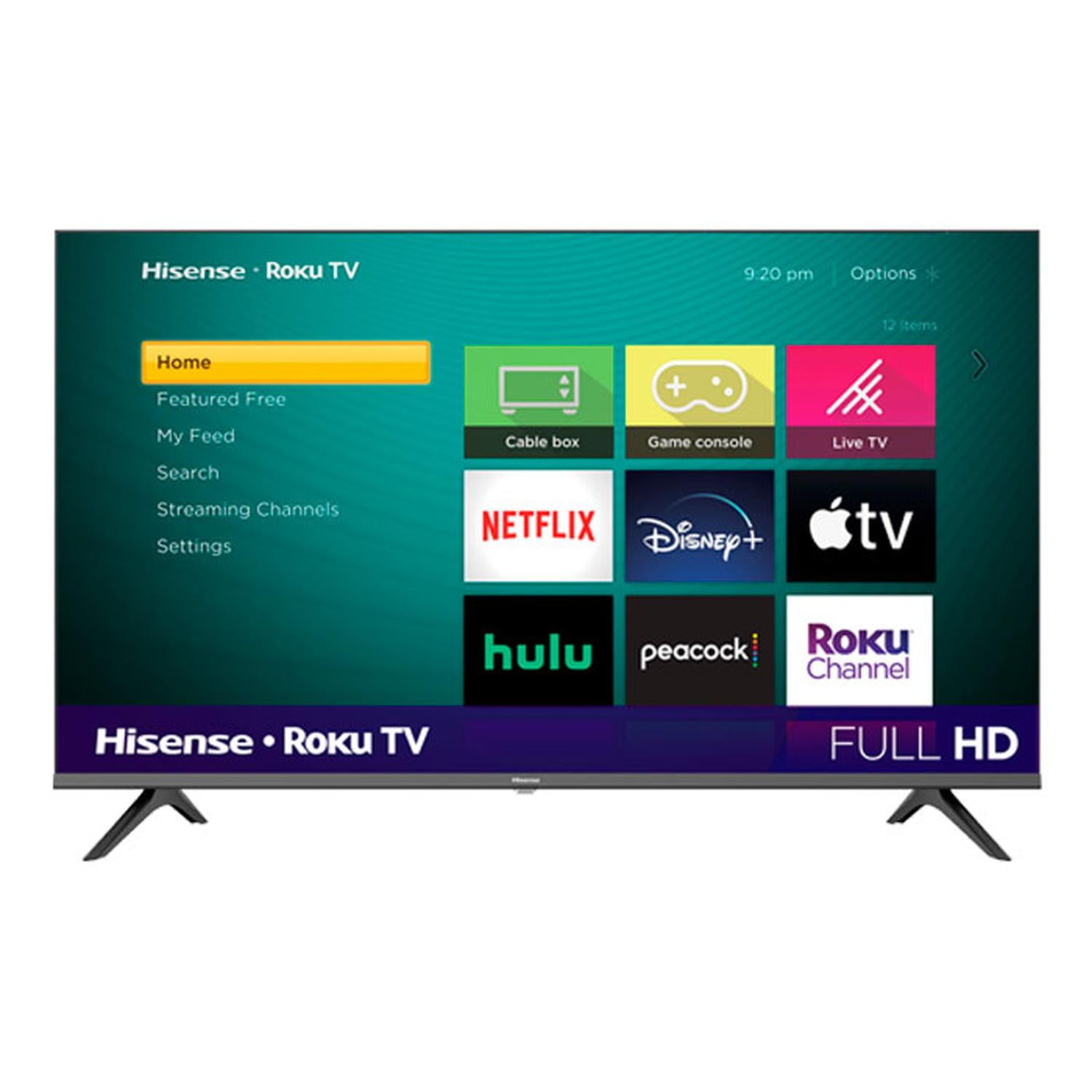 Pantalla Smart TV Hisense 43 pulgadas Full HD LED HDMI USB Roku TV ...
