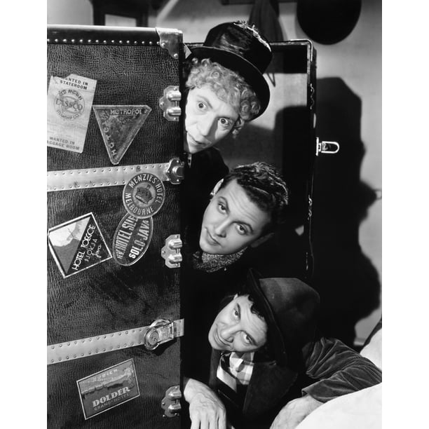 The Marx Brothers, 1935. /Nharpo Marx, Allan Jones, And Chico Marx In ...
