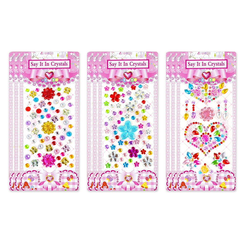 Click here for Xiang Self-Adhesive Sticker 9 Sheets  Jewels And G... prices