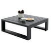 Safavieh Eartha Outdoor Concrete Square Coffee Table - Dark Grey ...