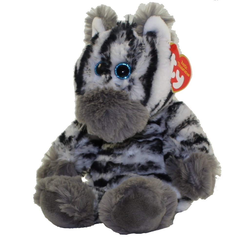 TY Cuddlys - ZAHARI the Zebra (Regular Size - 8 inch) - Walmart.com ...
