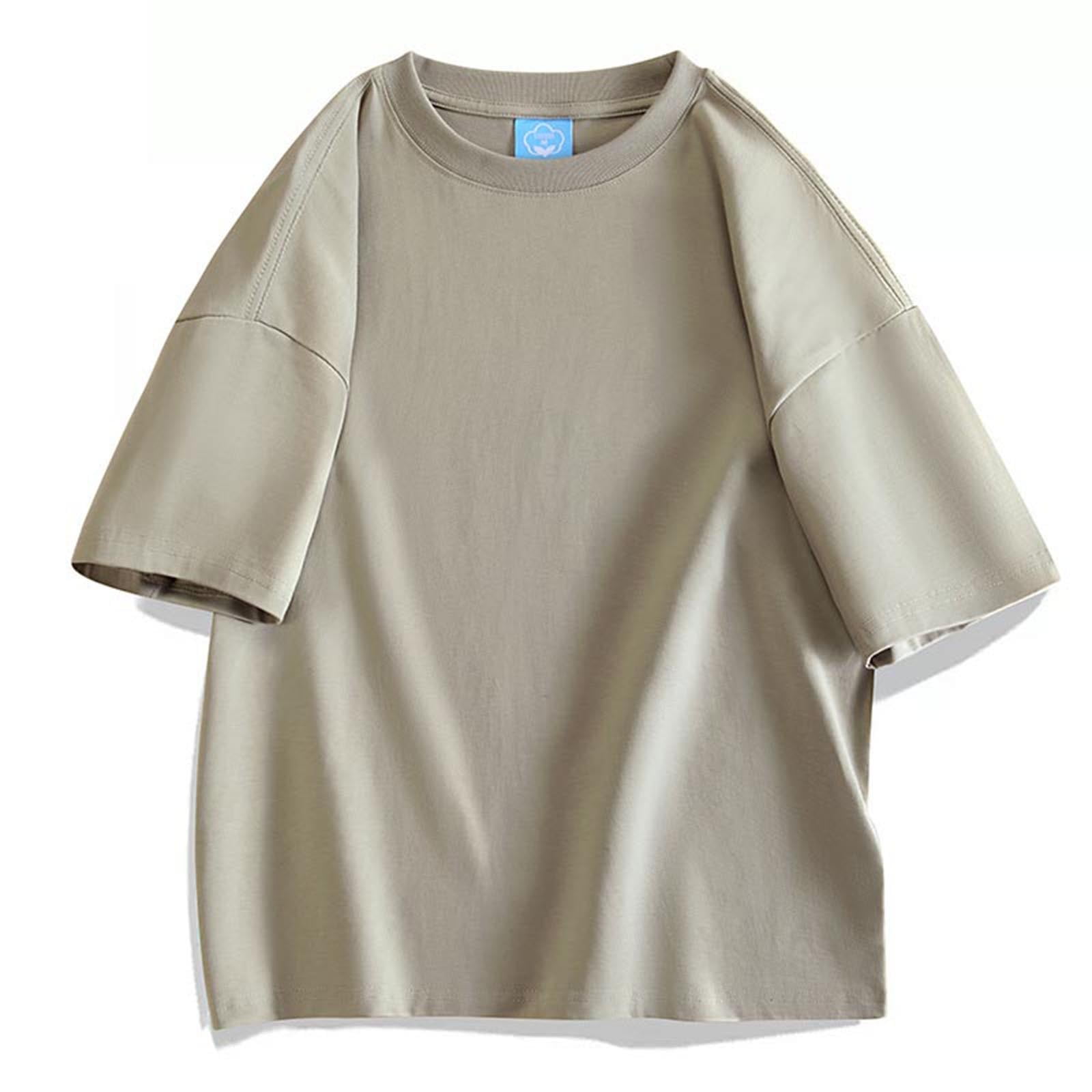 Click here for Ylioge Plus Size Casual T-Shirts For Men Short Sle... prices