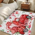 3'x5' Area Rugs, Valentine's Day Indoor Outdoor Area Rug for Living ...