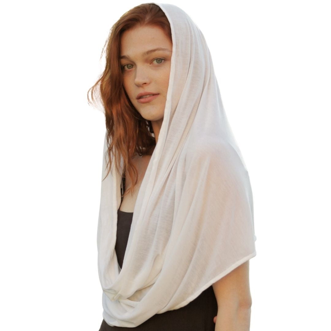 Pang Wangle Bug Repellent Washable Silk Infinity Scarf with Insect ...