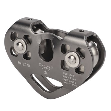 VEVOR Twin Sheave Block and Tackle 7700LBS ,1/2"× 200FT Twin Sheave ...