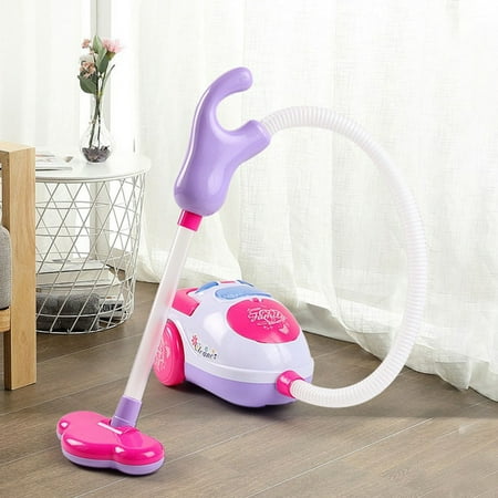 Play Toy Vacuum Cleaner Child Cleaning Push Pull Pretend Play Set For ...