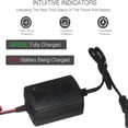 GJX 12V Sealed Lead Acid (SLA) Battery Charger 1000mA,Battery Charger ...