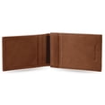 Carolina Football Panthers Embossed Premium Brown Leather Front Pocket ...