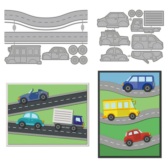 1pc Sun and Moon Theme Carbon Steel Cutting Dies Stencils for ...