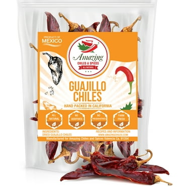 Dried Ancho Chile Peppers KEF28 8oz - All Natural, Mild to Medium Heat ...