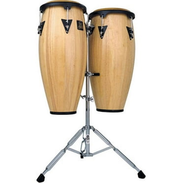 Latin Percussion City Congas with Stand, Vintage Sunburst - Walmart.com