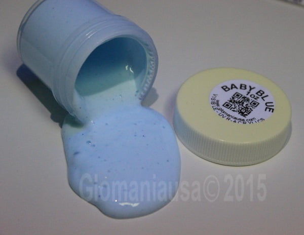 Baby Blue UV Blacklight Reactive Neon Acrylic Paint-4oz - Walmart.com