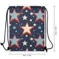 13.8×16.5in Bundle Pocket Knapsack Open Pull Rope Design Large Capacity ...