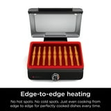 Ninja Sizzle GR100 Smokeless Indoor Kitchen Grill with Nonstick Grill ...