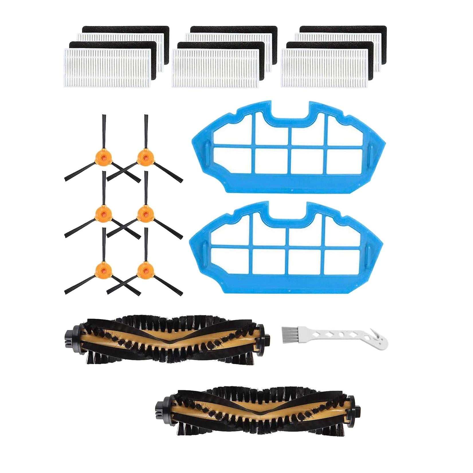 17 Pcs Parts For Ecovacs Deebot N79 N79s Dn622 500 Vacuum Cleaner ...