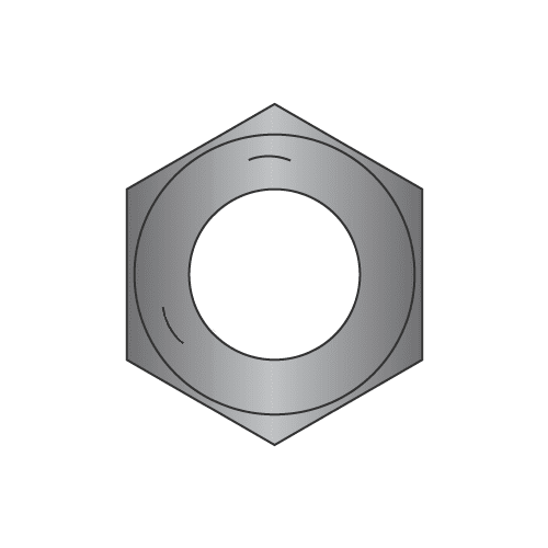 3/8-16 Finished Hex Nuts / Grade 5 Steel / Black Oxide (Quantity: 2000 ...
