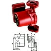 Grundfos Stainless Steel Recirculation Pump, UP 15-29 SU - Walmart.com