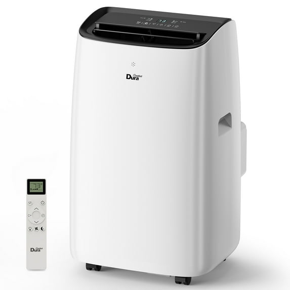 DuraComfort Portable Air Conditioner 10400 BTU, 14000 BTU ASHRAE, 500 Sq. Ft, Refurbished ...
