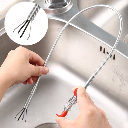 YDJKET 100cm Flexible Sink Claw Pick Up Kitchen Cleaning Tools Pipeline ...