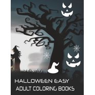 Scary Halloween Coloring Book: Scary Halloween Coloring Book for Kids ...