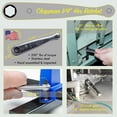 Chapman MFG Master Kit 5575 64 Part Screwdriver Set Mini Ratchet USA ...