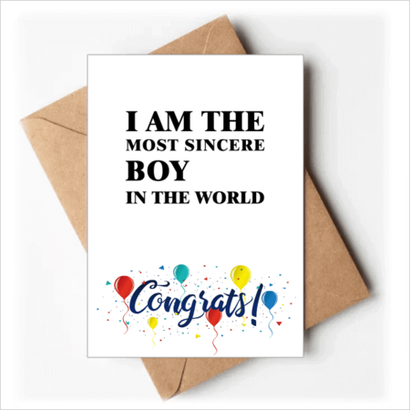 I Am The Sincere Boy Art Deco Fashion Wedding Cards Congratulations ...