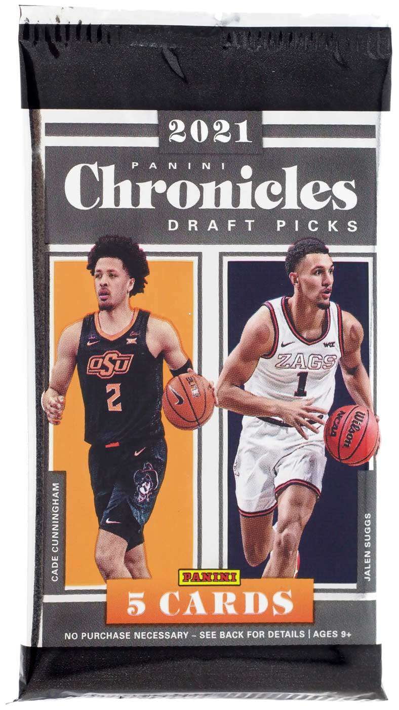 NBA Panini 2021 Chronicles Basketball Draft Picks Trading Card BLASTER ...