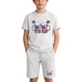 ATOGUTA Clothes for Teens Kids Short Sleeve T Shirts and Elastic Waist ...