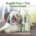BugMD Pest Trapper (3 Pack), Flea & Tick Concentrate (1 Pack), Spray ...