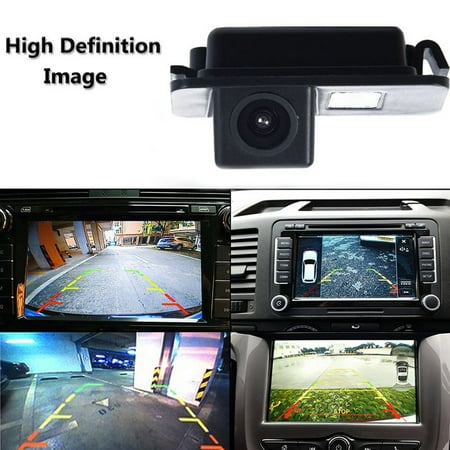Black Rear View Camera 7 Backup Waterproof For Ford Mondeo Fiesta Focus ...