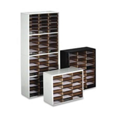 Literature Sorter- 36 Compartments- 32-.25in.x13-.50in.x38in.- BK ...