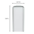 Command Canvas Hanger, Large, White, 1 Canvas Wall Hanger, 2 Strips ...