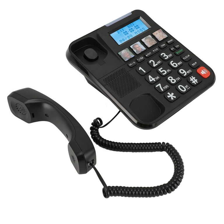 Radio Shack Caller Announce Big Button Corded Cordless Phones 60