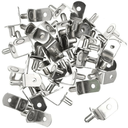 40pcs Cupboard Support Pin Cold Rolled Steel Shelving Peg For Wood ...