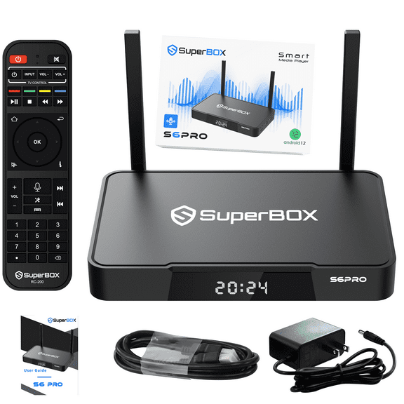 2026 SuperBox S7 Prime Fully Loaded, 4GB RAM+128GB ROM, Smart Super TV ...