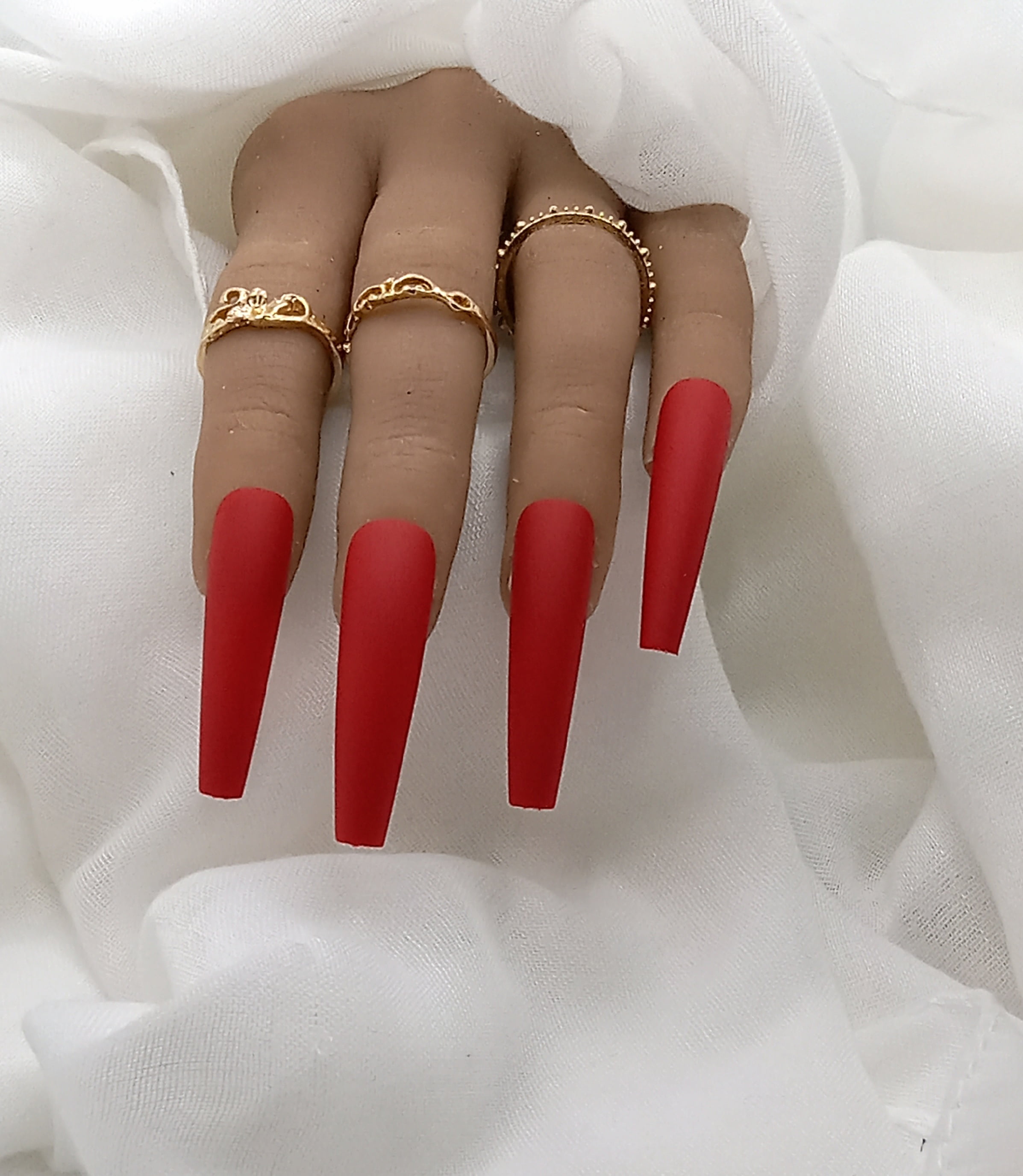 Red Claw Nails