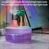 YZEGDCH Humidifiers for Bedroom,New Creative Silent Mini Cool Mist ...