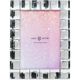 Isaac Jacobs Decorative Sparkling Jewel Picture Frame, 4x6, Clear ...