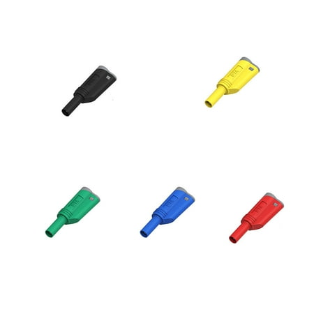 4MM Banana Plug Assembly Stackable Electrical Test Lantern Plugs Steel ...