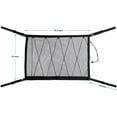 Car Ceiling Cargo Net Pocket, 31"x21" Adjustable Double-Layer Mesh SUV ...