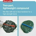 Bondo Hair, Long Strand Reinforced Fiberglass Filler, Stage 2, 2 lb. 1 ...
