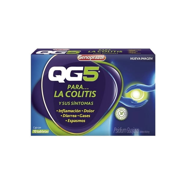 Genoprazol QG5 10 tabletas | Walmart en línea
