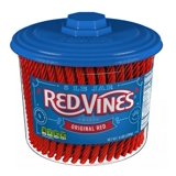 Red Vines Twists Original Red Licorice Bulk Candy Jar (5 lbs ...