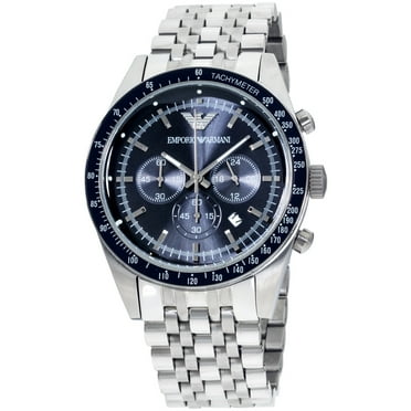 Emporio Armani Gianni Men's Chronograph Watch, Stainless Steel Bracelet ...