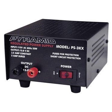 PYRAMID PS3KX - Bench Power Supply, AC-to-DC Power Converter (2.5 Amp ...
