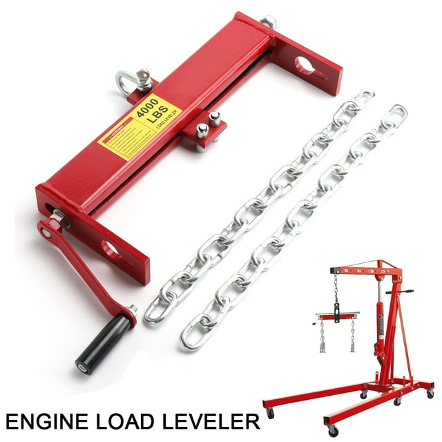 NICCOO Heavy Duty Load Lift Tool 4000 lbs Engine Leveler Hoist Shop ...
