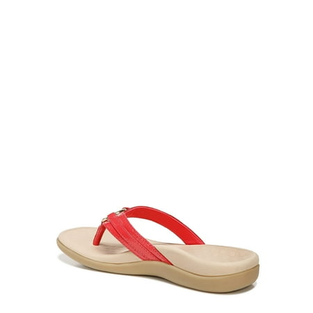 Vionic Women's Tide Aloe Toe Post Sandals- Supportive Ladies Sandals ...